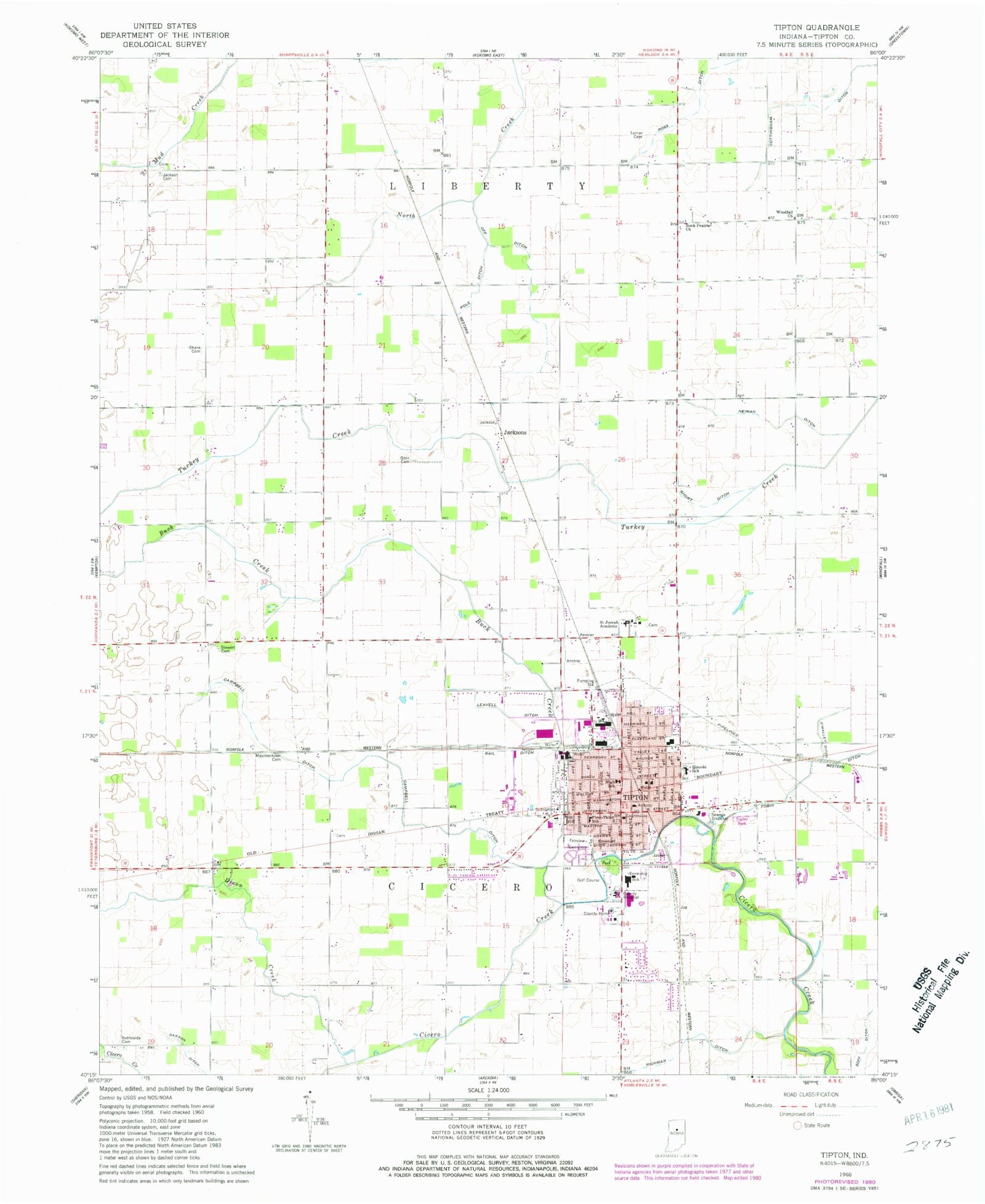 tipton indiana zip code