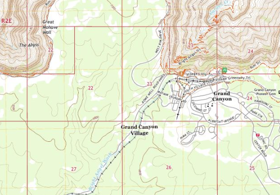 US Topo Arizona – MyTopo Map Store