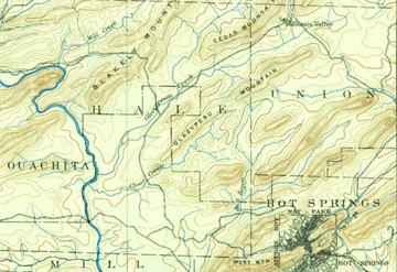Historic Arkansas – MyTopo Map Store