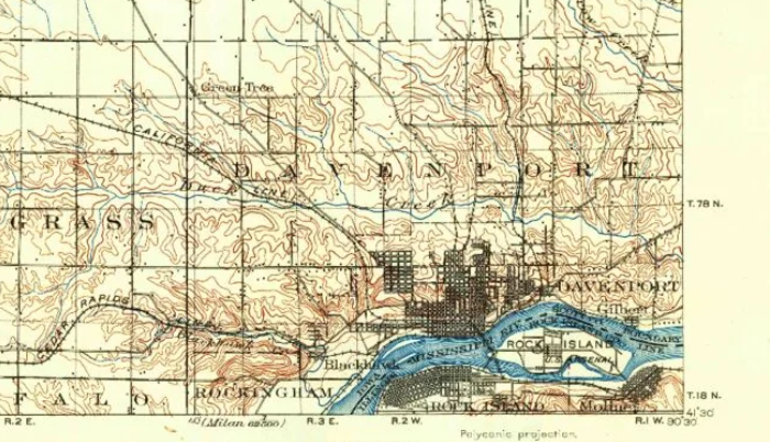 Historic Iowa – MyTopo Map Store