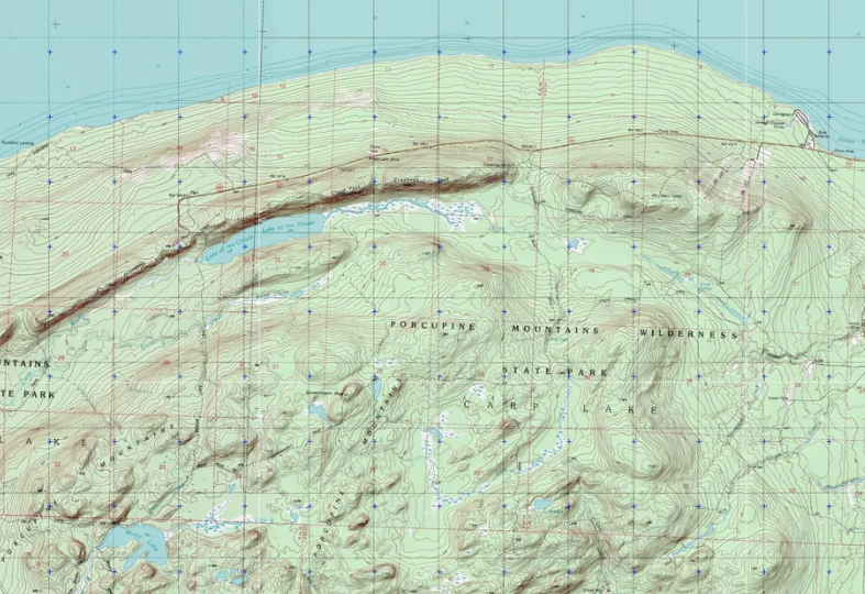 Explorer Michigan – MyTopo Map Store