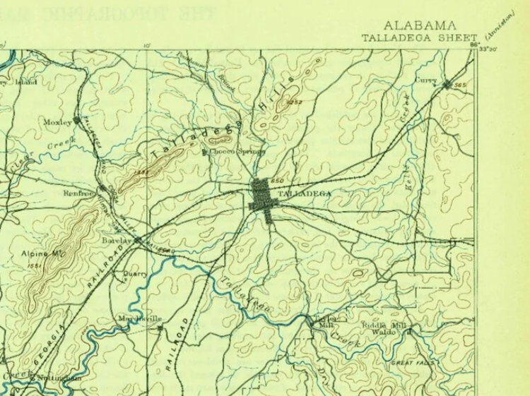 State of Alabama Maps – MyTopo Map Store