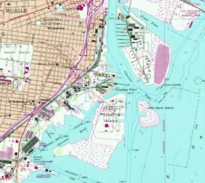 State of Alabama Maps – MyTopo Map Store