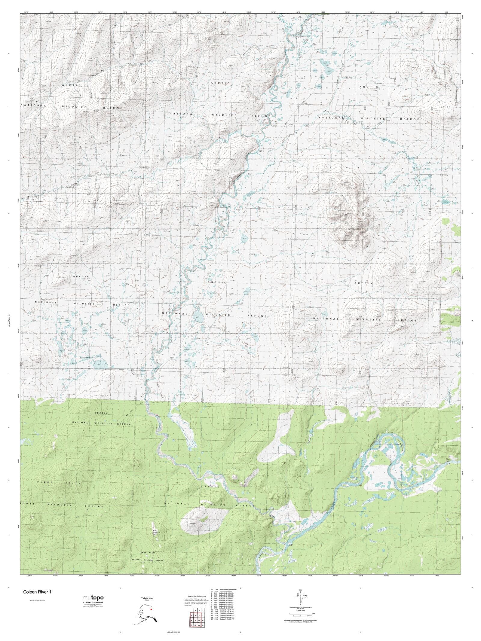 Coleen River 1 – MyTopo Map Store