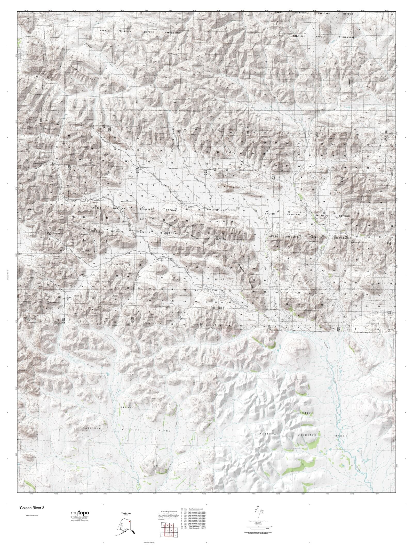 Coleen River 3 – MyTopo Map Store