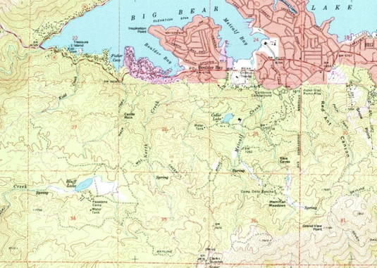 State of California Maps – MyTopo Map Store