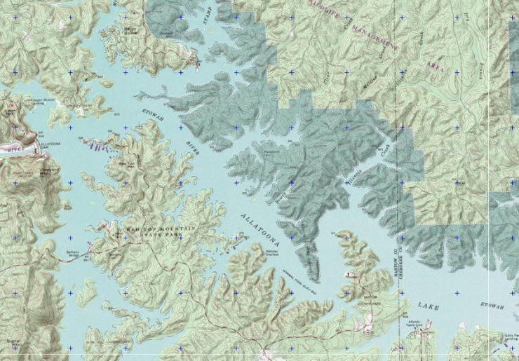State of Georgia Maps – MyTopo Map Store