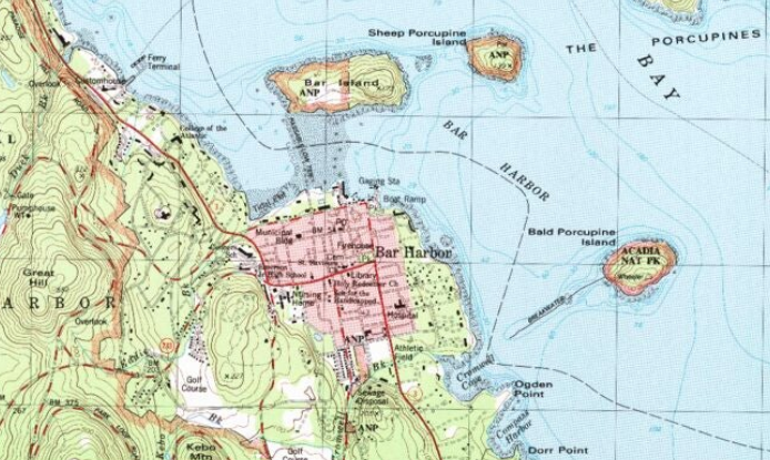 State of Maine Maps – MyTopo Map Store