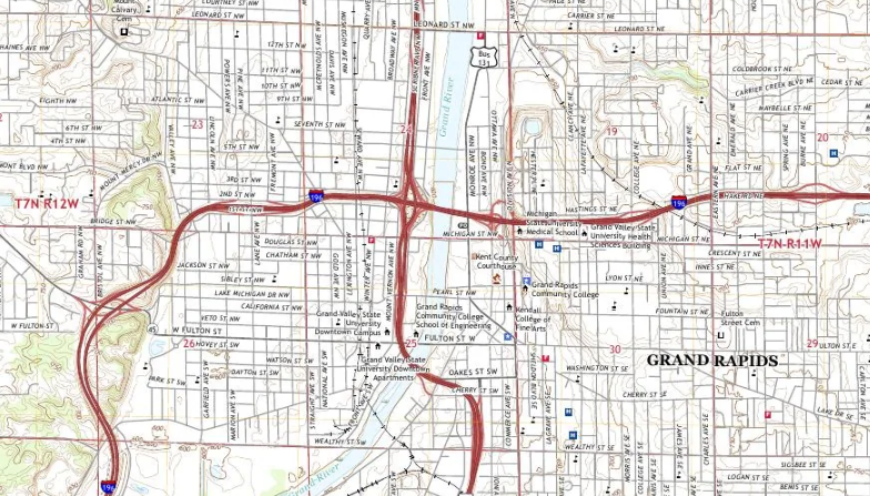 State of Michigan Maps – MyTopo Map Store