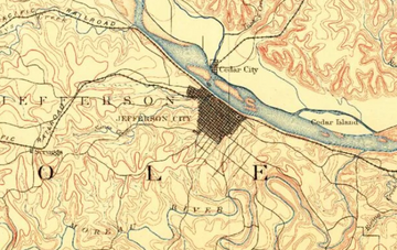 State of Missouri Maps – MyTopo Map Store