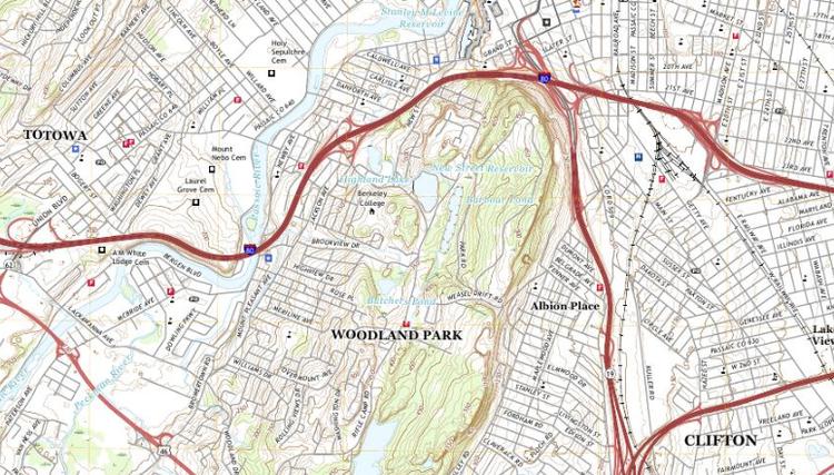 State of New Jersey Maps – MyTopo Map Store