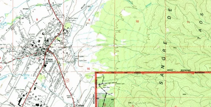 State of New Mexico Maps – MyTopo Map Store