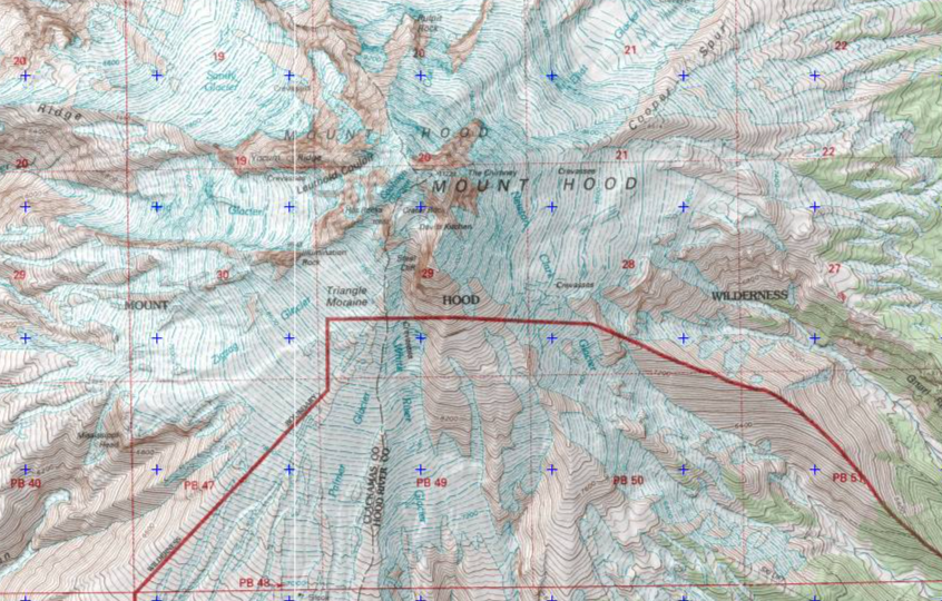 State of Oregon Maps – MyTopo Map Store