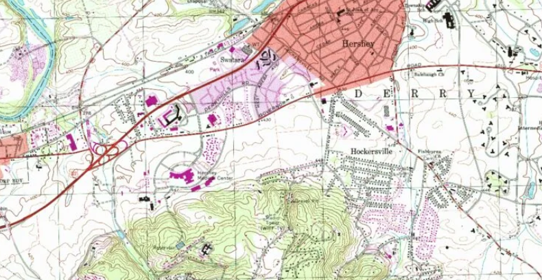 State of Pennsylvania Maps – MyTopo Map Store