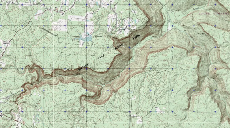 State of Tennessee Maps – MyTopo Map Store