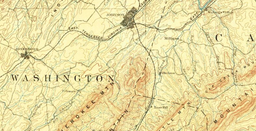 State of Tennessee Maps – MyTopo Map Store