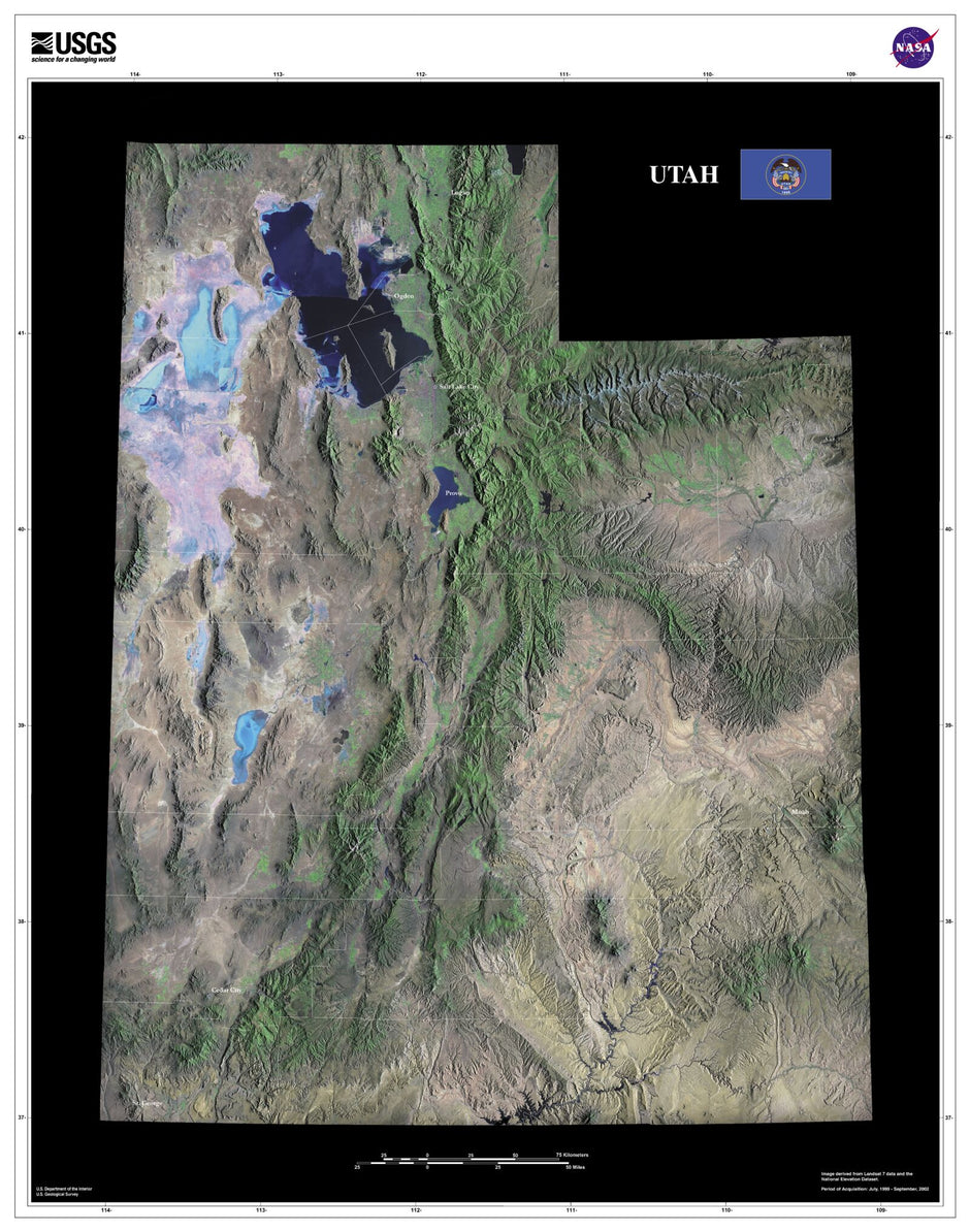 State of Utah Maps – MyTopo Map Store