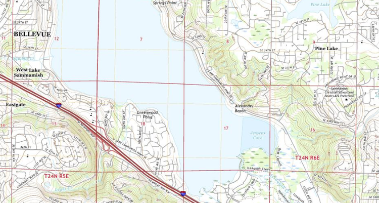 State of Washington Maps – MyTopo Map Store