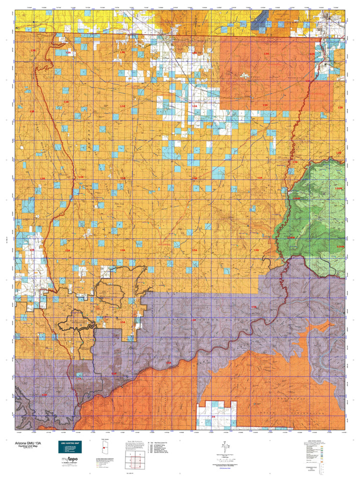 GMU Hunting Unit Maps – MyTopo Map Store