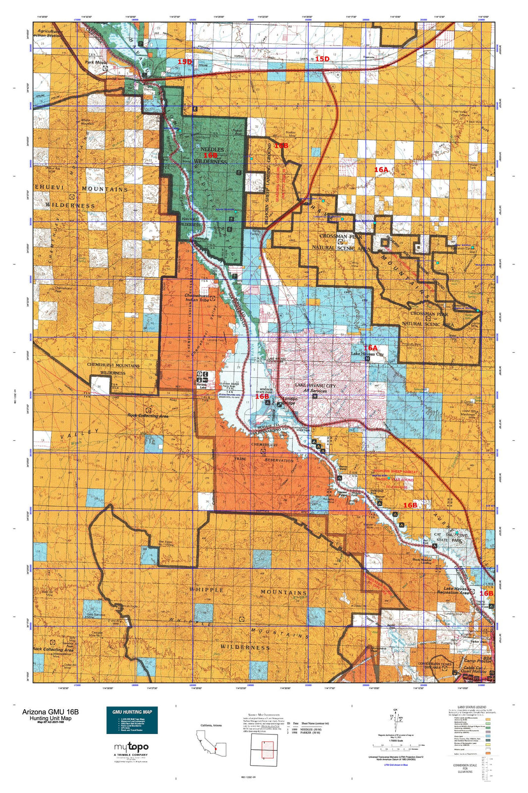 GMU Hunting Unit Maps – MyTopo Map Store