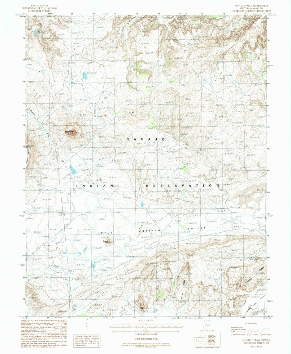 Classic USGS Quads (7.5' series) – tagged "State of Arizona" – MyTopo ...