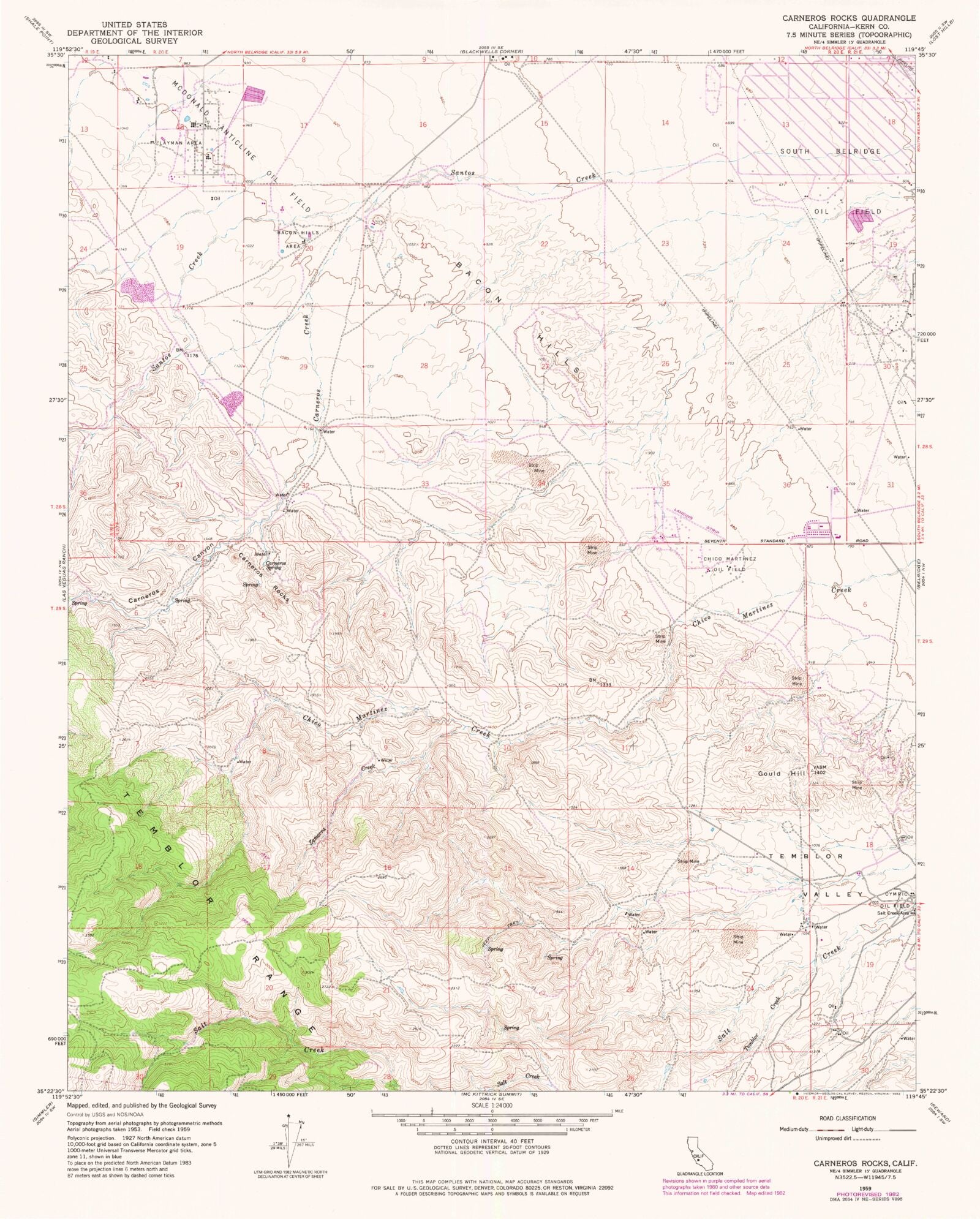 Classic USGS Carneros Rocks California 7.5'x7.5' Topo Map – MyTopo Map ...