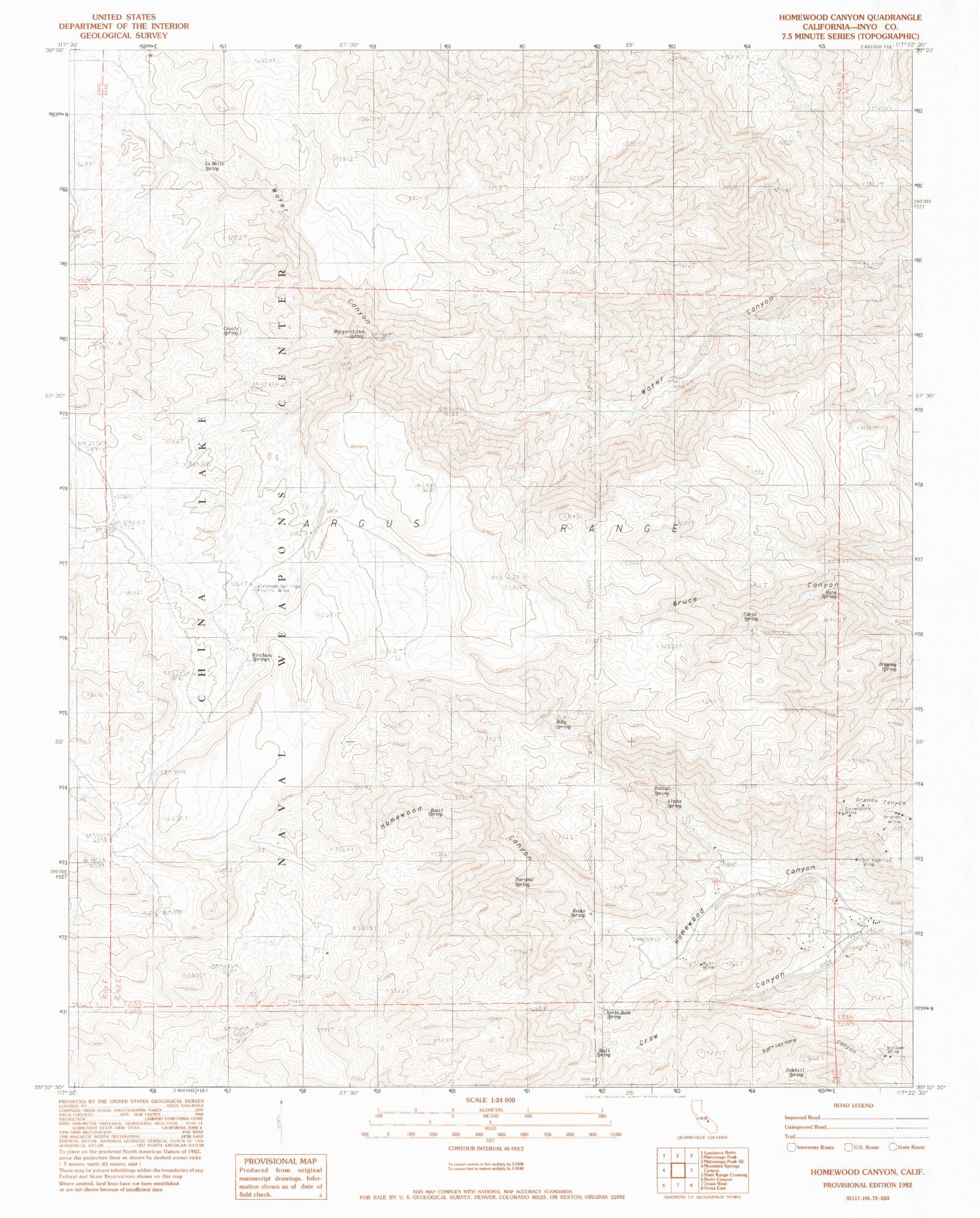 Classic USGS Homewood Canyon California 7.5'x7.5' Topo Map – MyTopo Map ...