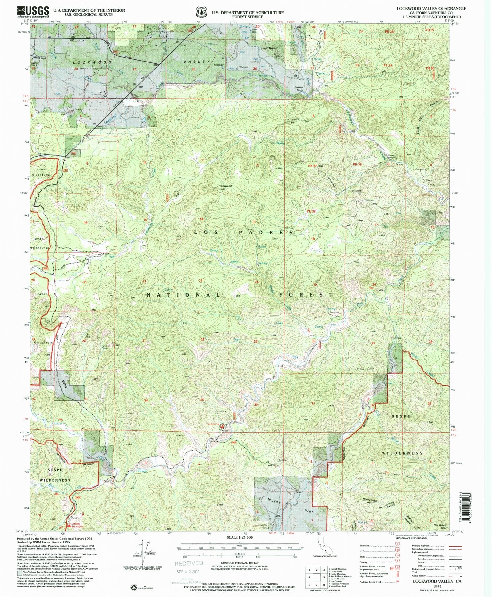 Classic USGS Lockwood Valley California 7.5'x7.5' Topo Map – MyTopo Map ...