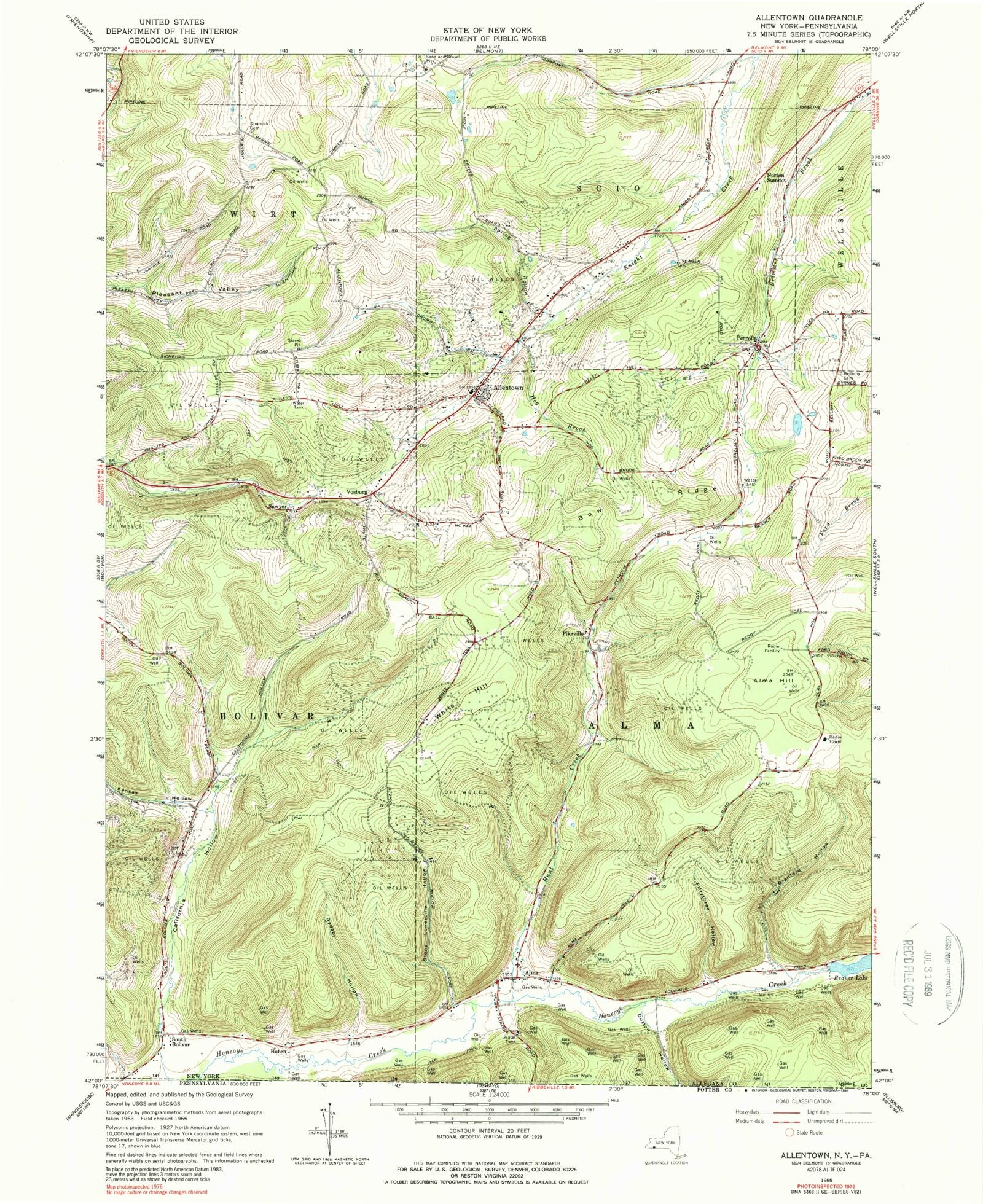 Classic USGS Quads (7.5' series) – tagged "State of New York" – MyTopo ...