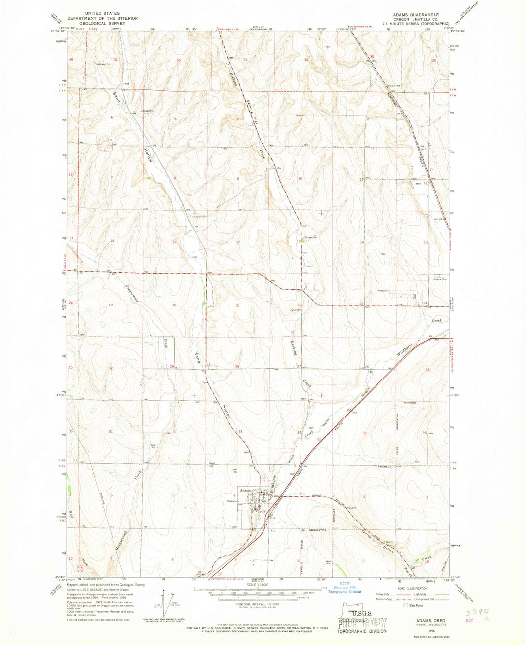 Classic USGS Quads (7.5' series) – tagged "State of Oregon" – MyTopo ...