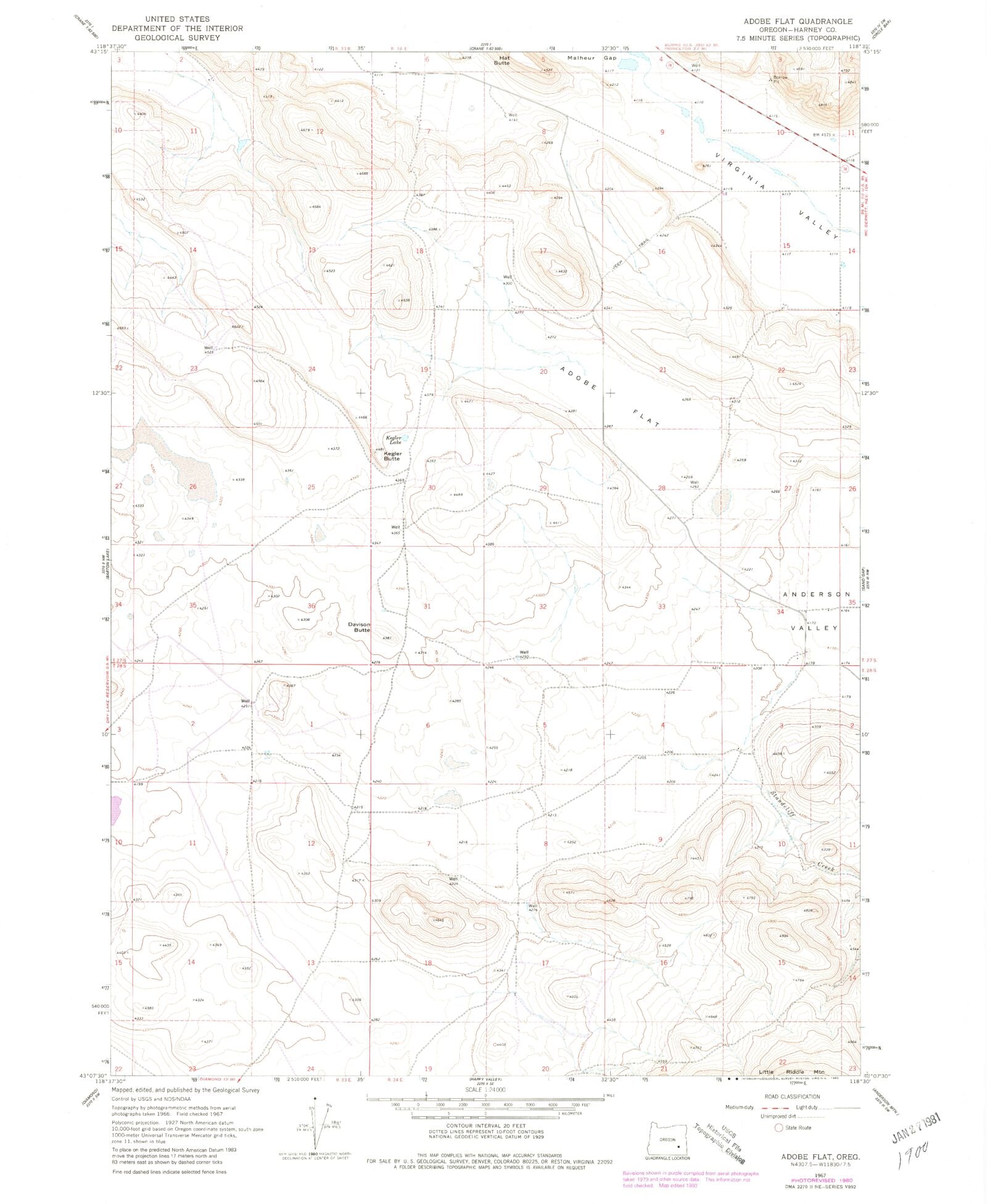 Classic USGS Quads (7.5' series) – tagged "State of Oregon" – MyTopo ...